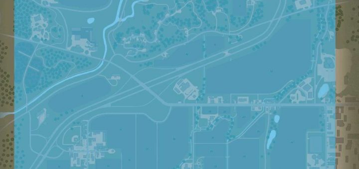 4x Pusta mapa v0.1 - Farming Simulator 22 Mod / FS22 Mody