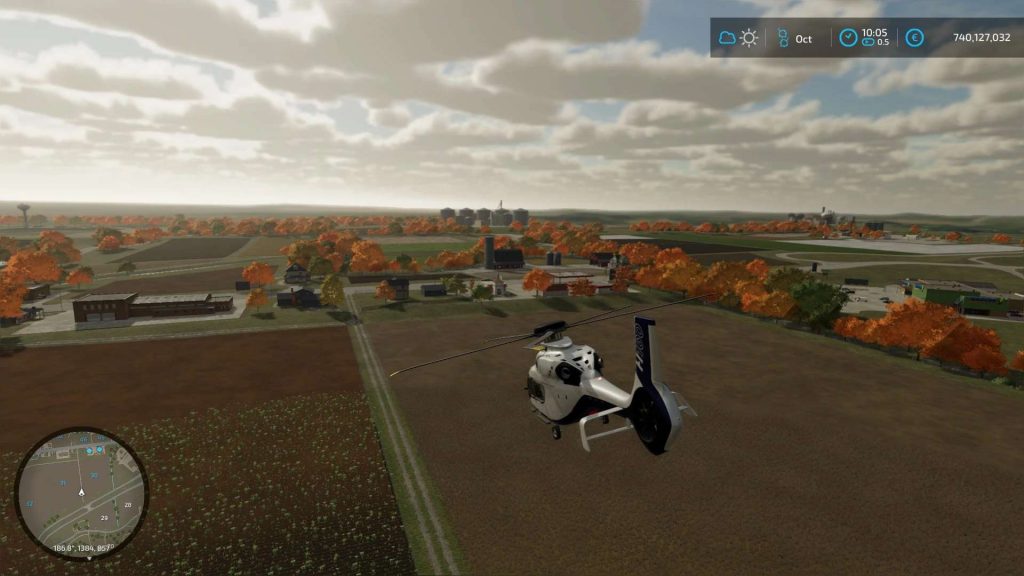 Helikopter Airbus H160 v2.0.0.0 - Farming Simulator 25 Mody / FS22 Mody