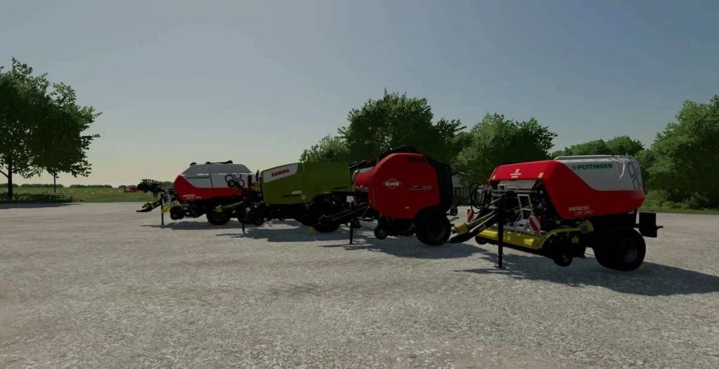 Prasa z komorą wstępną v1.0.0.2 - Farming Simulator 25 Mody / FS22 Mody