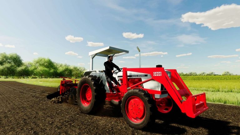 David Brown 1210-1410 1974 v1.0 - Farming Simulator 25 Mody / FS22 Mody