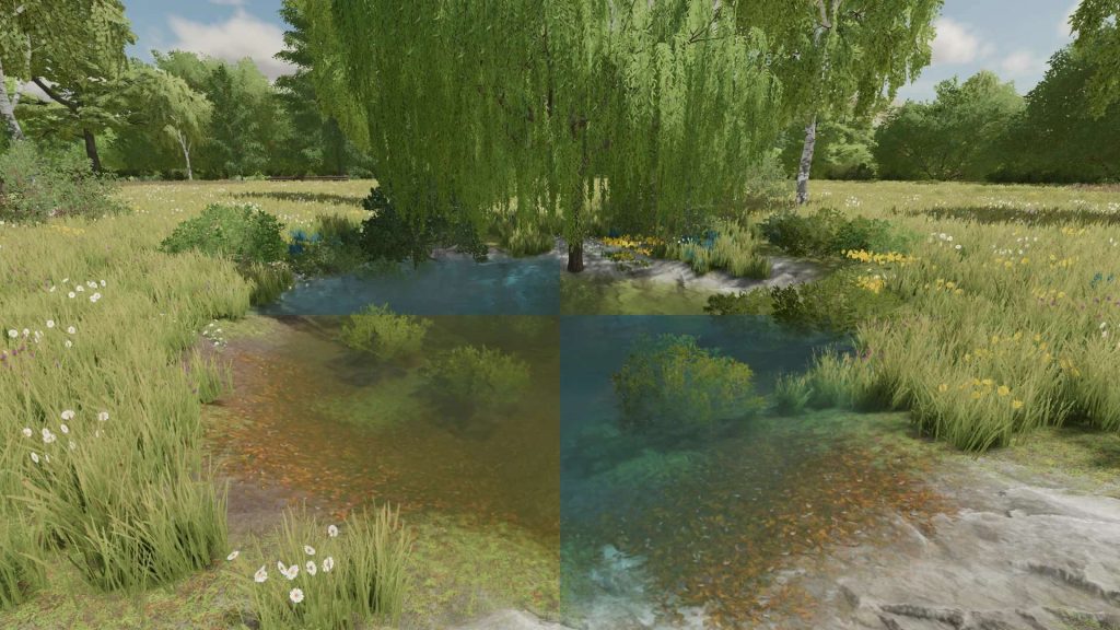 Natural Water Rivers And Ponds Pack v1.1.0.0 - Farming Simulator 25 ...