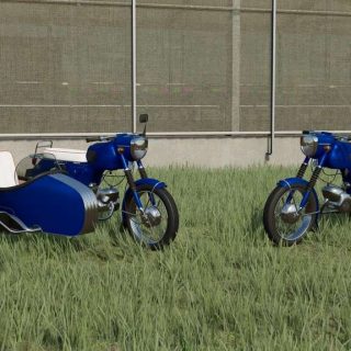 Motocykl Lizard + SideCar v1.0.0.0 - Farming Simulator 25 Mody / FS22 Mody