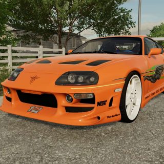 Toyota Supra v1.0.0.1 - Farming Simulator 25 Mody / FS22 Mody