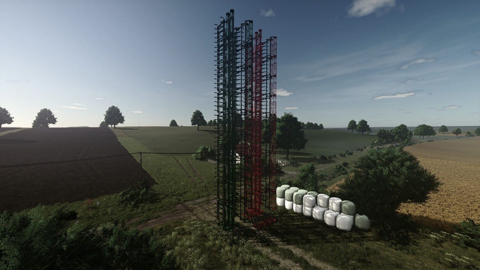 50m Pług i kultywator V1.0.0.0 - Farming Simulator 25 Mody / FS22 Mody