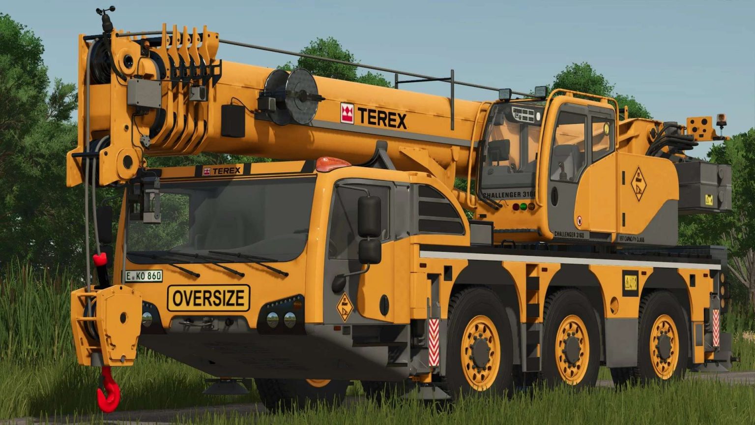 Dźwig Terex 3160 v1.0.0.0 - Farming Simulator 25 Mody / FS22 Mody
