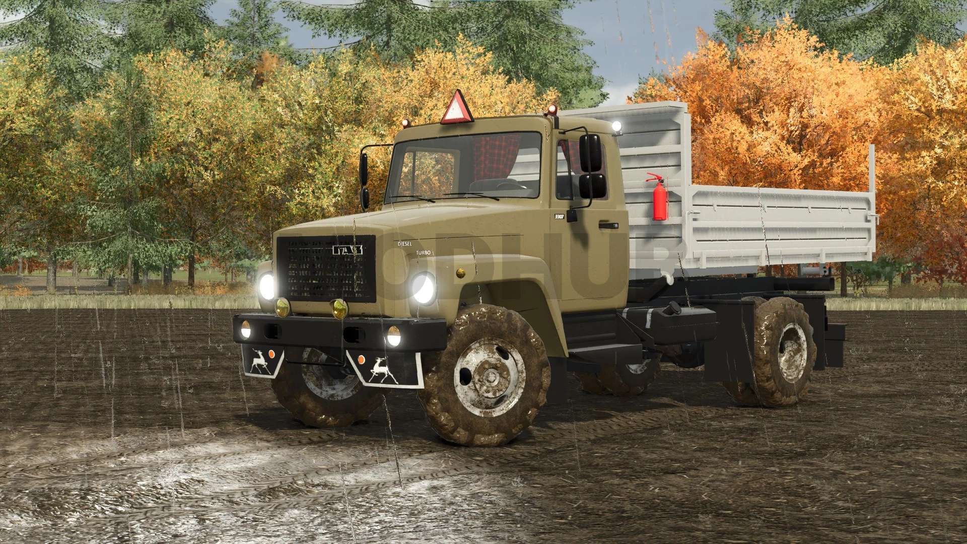 GAZ-3307 w wersji 1.0.3.0 - Farming Simulator 25 Mody / FS22 Mody