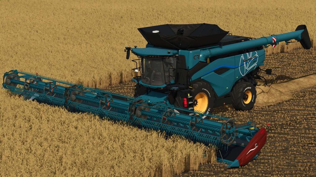 New Holland CR11 i Case IH AF11 w wersji 1.0.0.0 - Farming Simulator 25 ...
