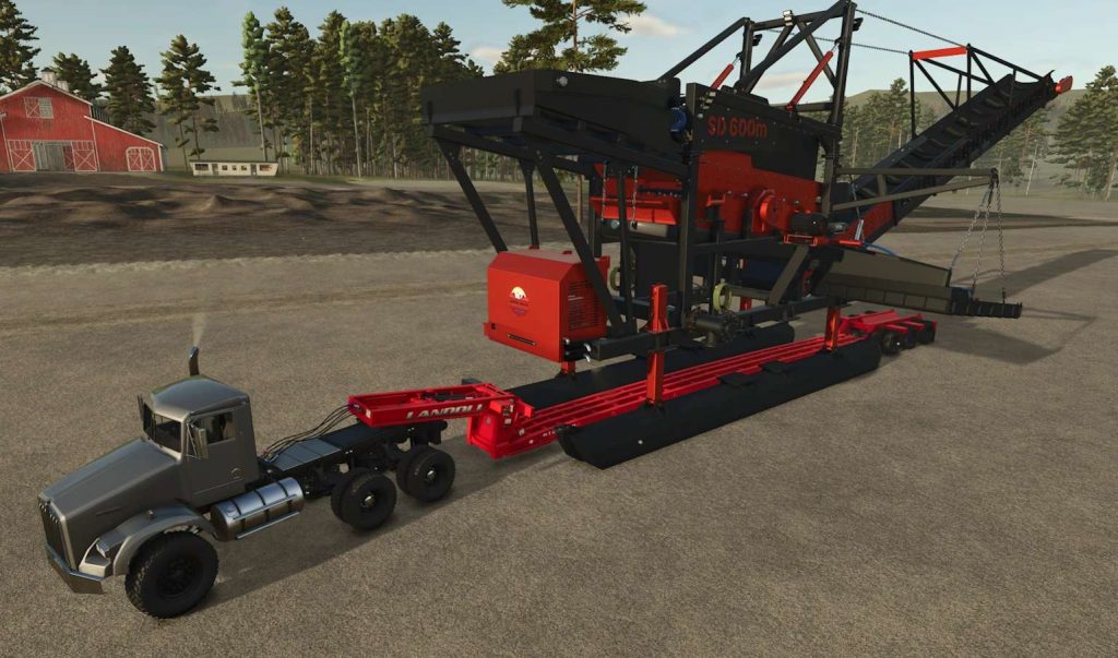 Przyczepa Landoll 2 Beam Lowboy v1.0.0.0 - Farming Simulator 25 Mody ...
