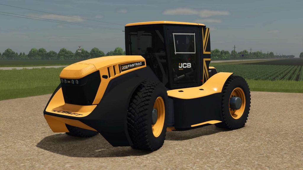 Najszybszy traktor świata JCB w wersji 1.0.0.0 - Farming Simulator 25 Mody / FS22 Mody