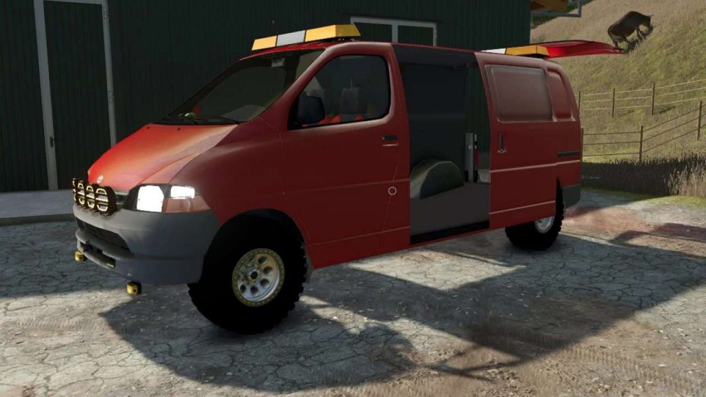 Toyota Hiace v1.1.0.0 - Farming Simulator 25 Mody / FS22 Mody