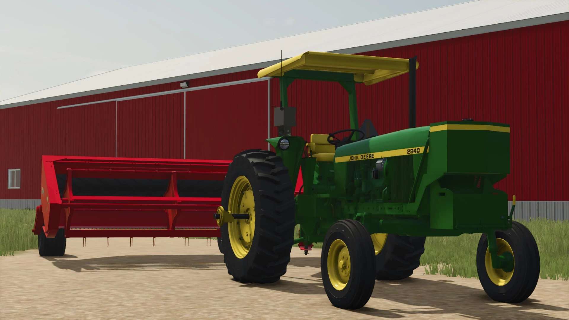 John Deere 2840 w wersji 2.0.0.0 - Farming Simulator 25 Mody / FS22 Mody