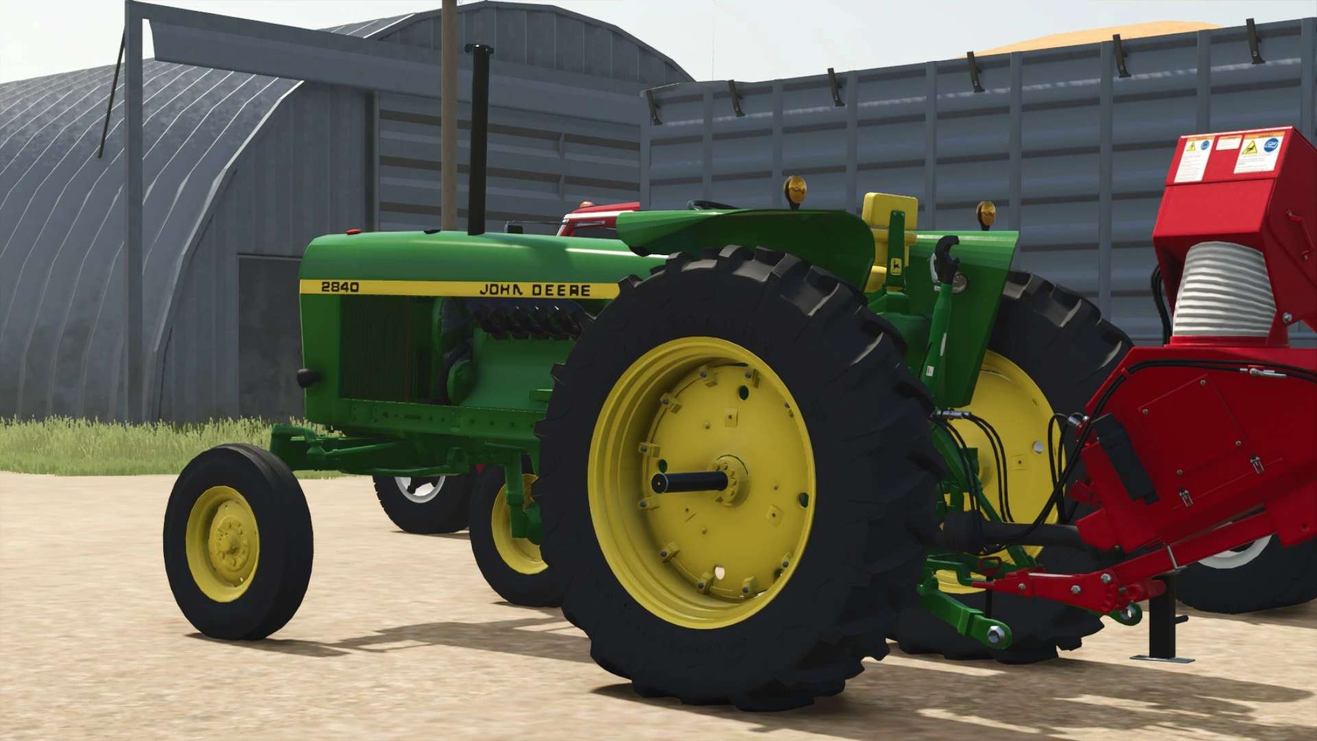 John Deere 2840 w wersji 2.0.0.0 - Farming Simulator 25 Mody / FS22 Mody