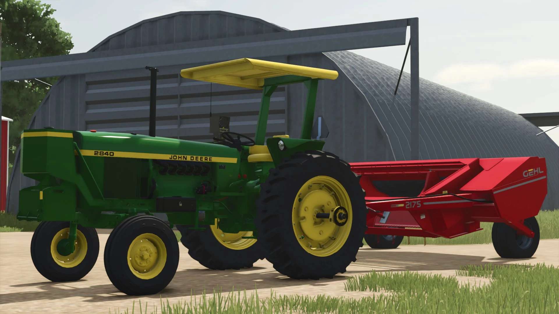 John Deere 2840 w wersji 2.0.0.0 - Farming Simulator 25 Mody / FS22 Mody