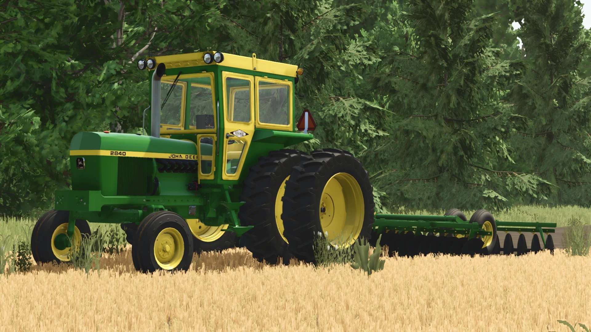 John Deere 2840 w wersji 2.0.0.0 - Farming Simulator 25 Mody / FS22 Mody