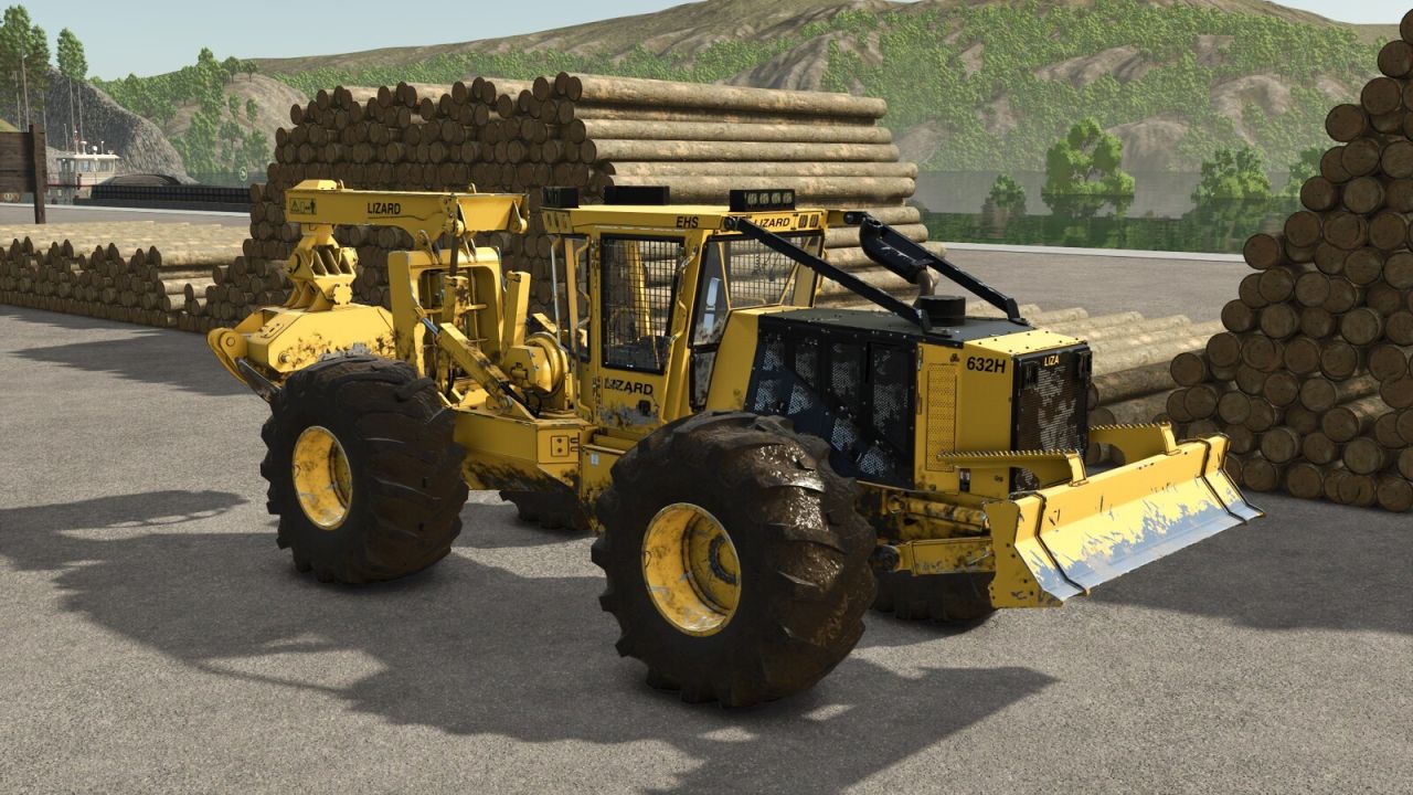 Jaszczurka 632H V1.0.0.0 - Farming Simulator 25 Mody / FS22 Mody