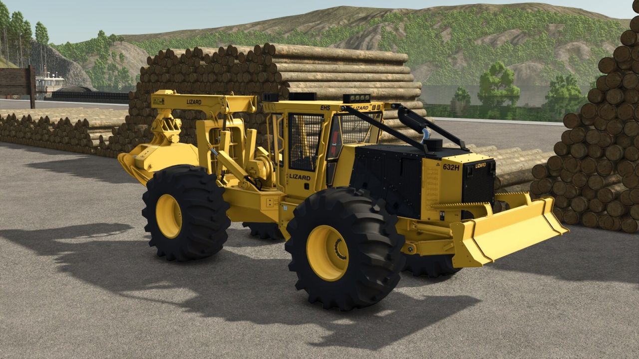 Jaszczurka 632H V1.0.0.0 - Farming Simulator 25 Mody / FS22 Mody