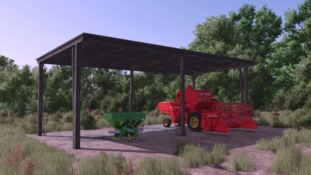 Polska Drewniane Szopy v1.0.0.0 - Farming Simulator 25 Mody / FS22 Mody