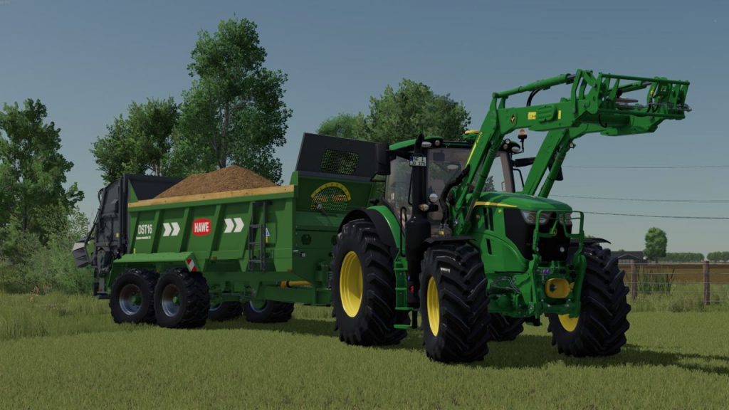 John Deere 6R 175-215 Wersja 1.1.1.0 - Farming Simulator 25 Mody / FS22 ...