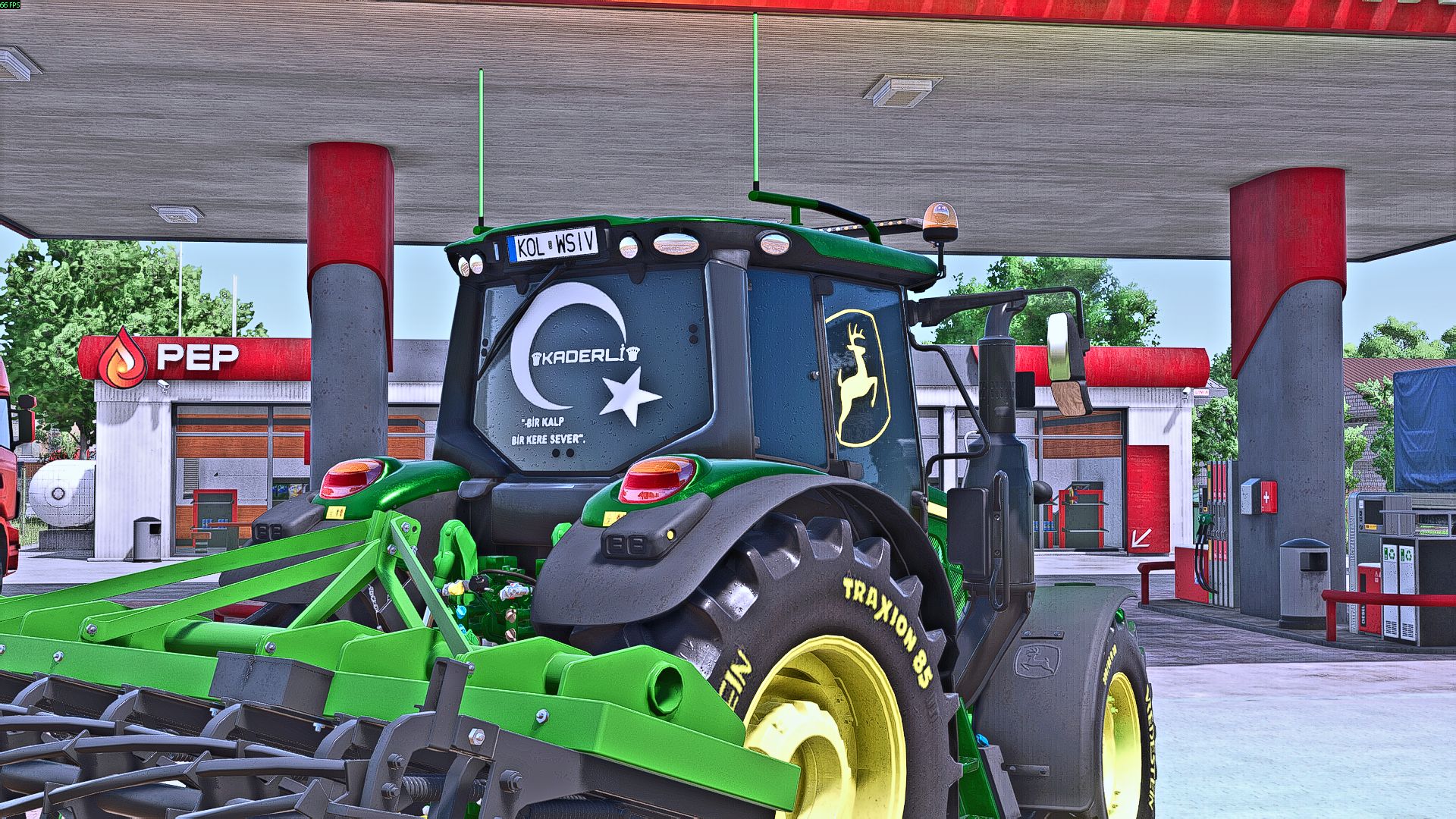 John Deere Seria 6M Wersja 1.1.0.0 - Farming Simulator 25 Mody / FS22 Mody
